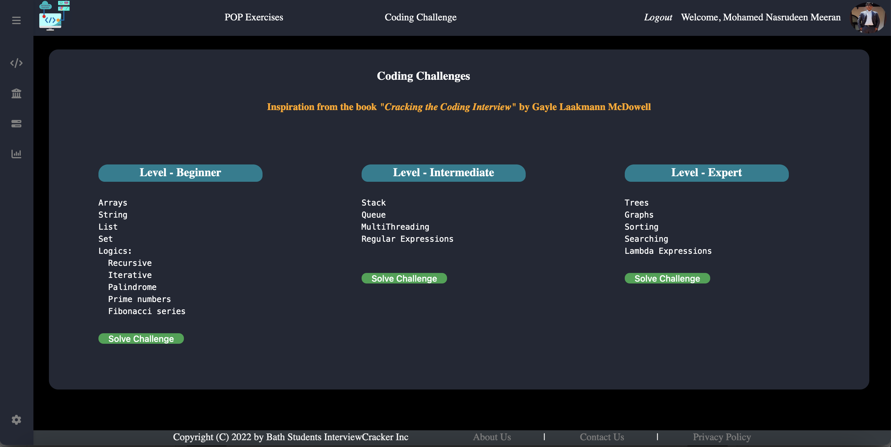 GitHub - reachmemeeran/InterviewCracker: University of Bath | MSc Computer Science ...