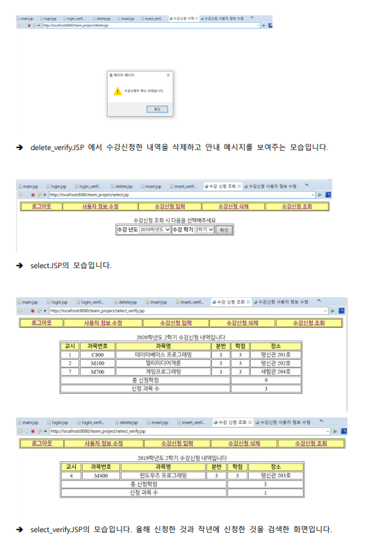 GitHub - DaEunSong98/course-registration-website: 수강 신청 및 삭제, 조회 기능을 구현한 수강 신청 웹 개발 프로젝트입니다.