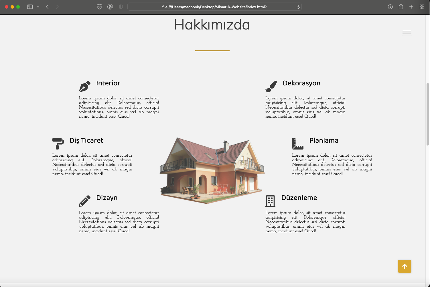 GitHub - tolgaugurlu/architecture-website-design