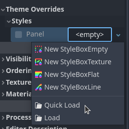Add a Derive From Theme button when adding theme stylebox overrides · Issue #8022 · godotengine ...