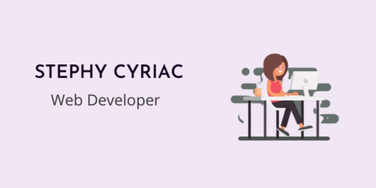 stephycyriac (Stephy Cyriac) · GitHub