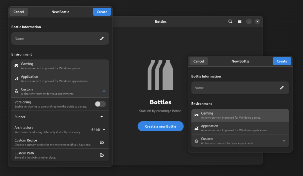 [Bug]: Where is Dark Mode? · Issue #2088 · bottlesdevs/Bottles · GitHub