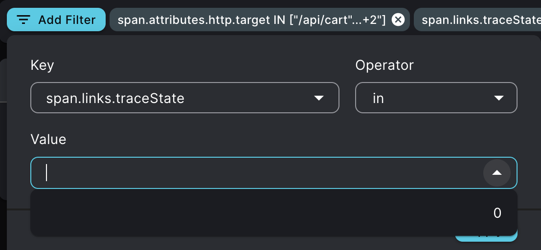 🐞 Filter values are empty · Issue #1064 · teletrace/teletrace · GitHub
