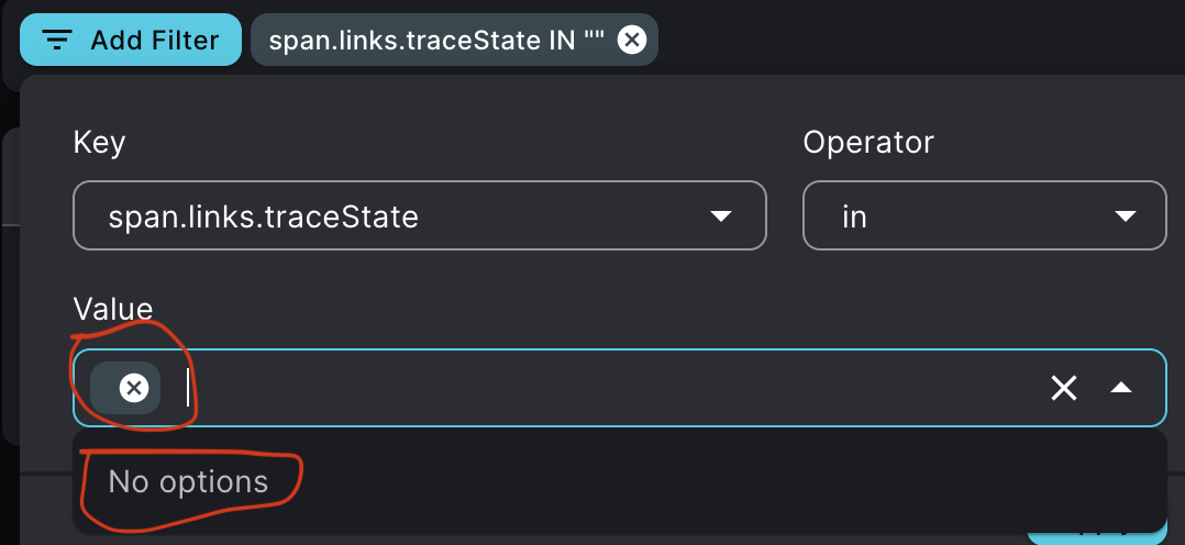 🐞 Filter values are empty · Issue #1064 · teletrace/teletrace · GitHub