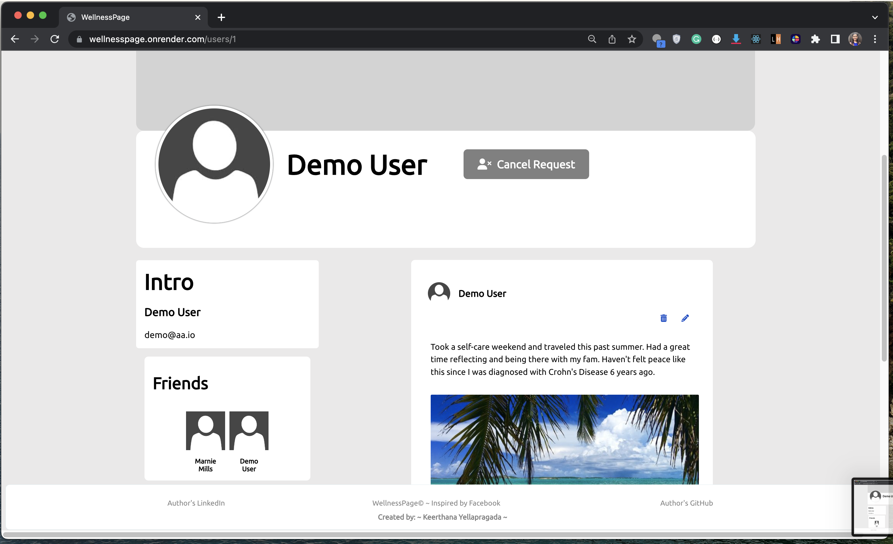 GitHub - Keerthana-Yellapragada/Facebook-Clone