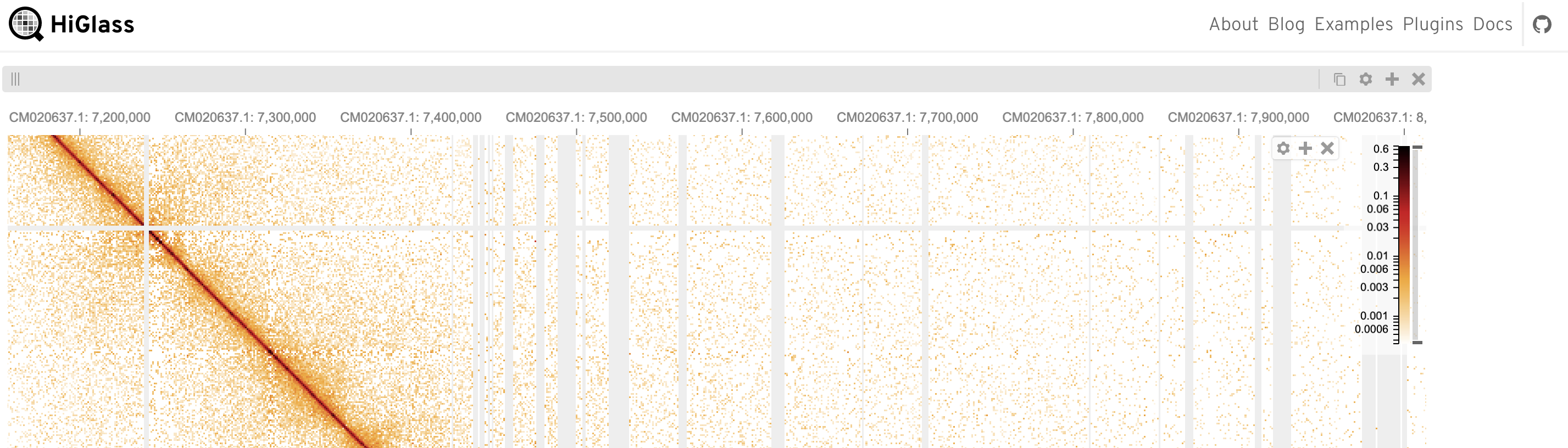 Where is the Genome position search box? · Issue #1133 · higlass/higlass · GitHub