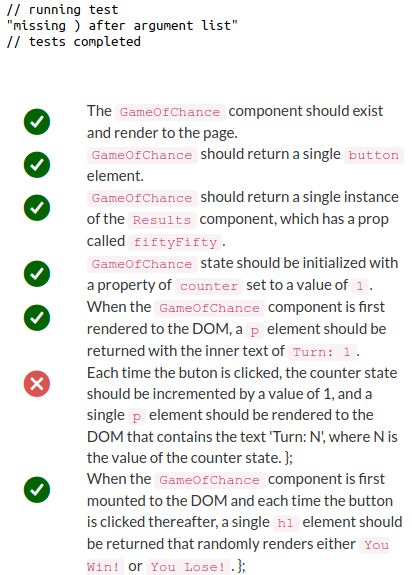 React Conditional Rendering from Props · Issue #16314 · freeCodeCamp/freeCodeCamp · GitHub