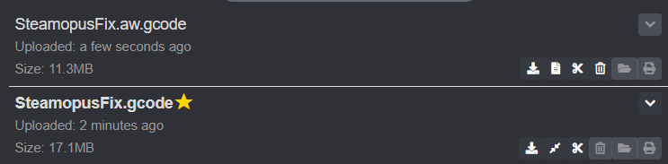 ArcWelderPlugin prints the wrong file · Issue #91 · FormerLurker/ArcWelderPlugin · GitHub