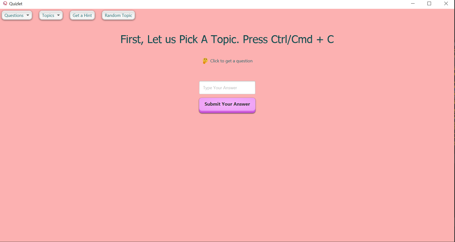 GitHub - adilnurgg/Study-helper: This desktop application makes user's ...