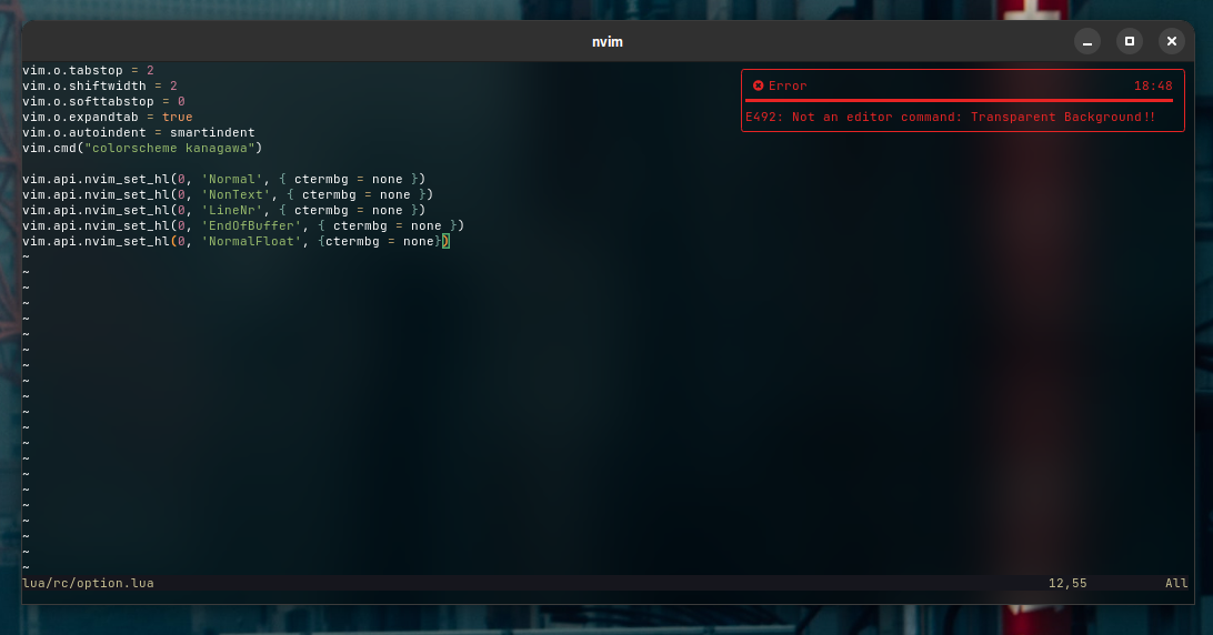 Question: views/mini-backend - transparent background? · Issue #226 · folke/noice.nvim · GitHub