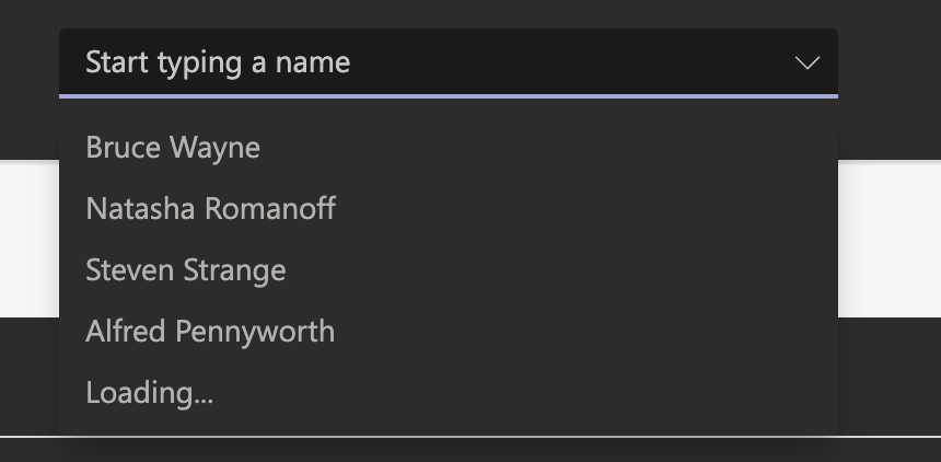 fix(Dropdown): Loading and No Matches background dark and HC theme by assuncaocharles · Pull ...