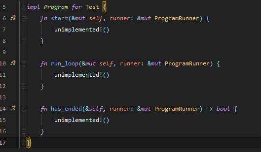 Implement Members Not Available When There Are Still Default Functions To Implement · Issue
