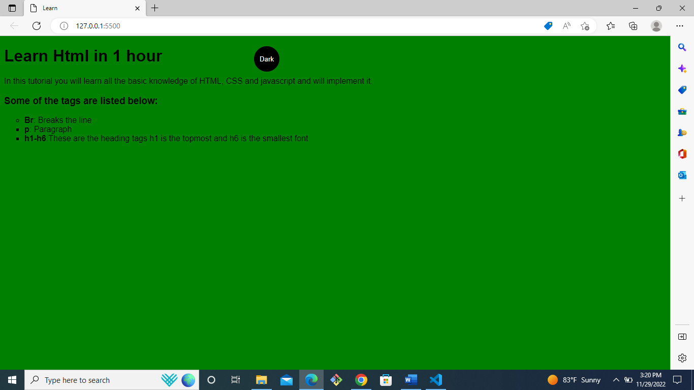 Github Shristipokhrel Webpage Practice