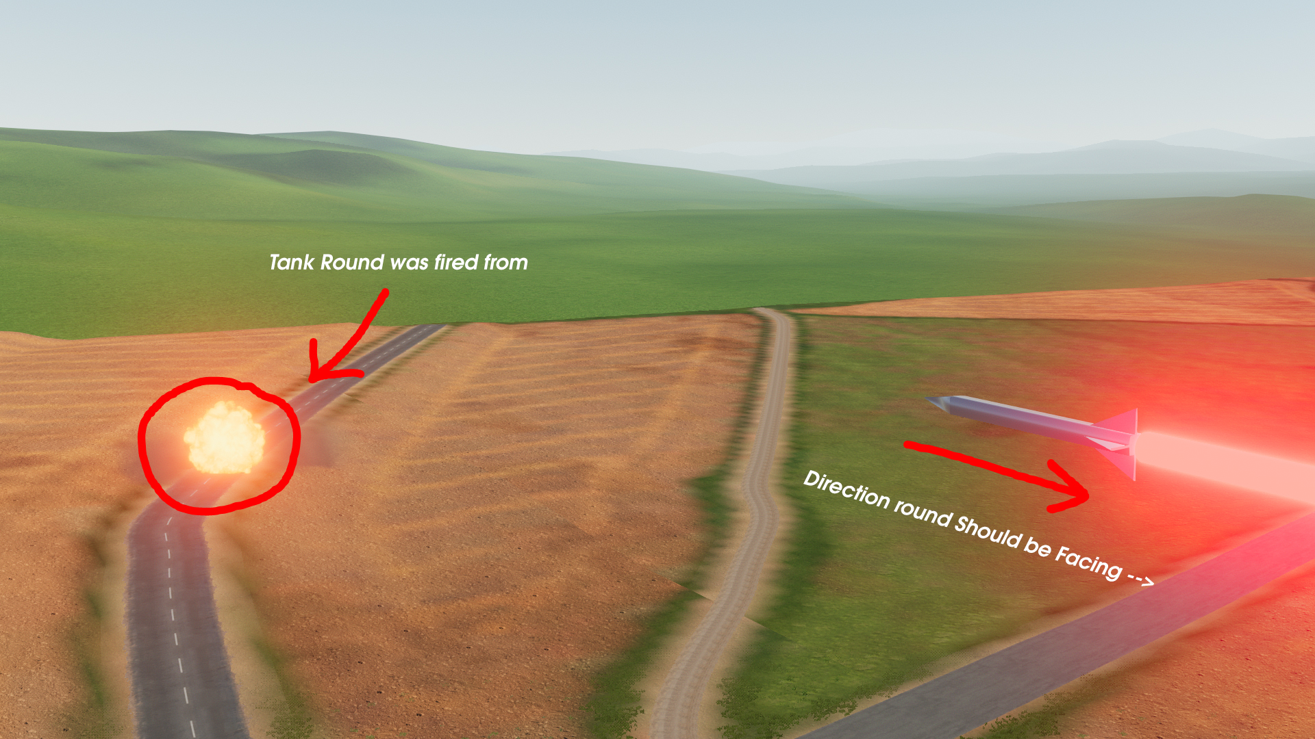 Rounds facing the wrong way when pausing · Issue #4 · RadianSimulations/ghpc-feedback · GitHub