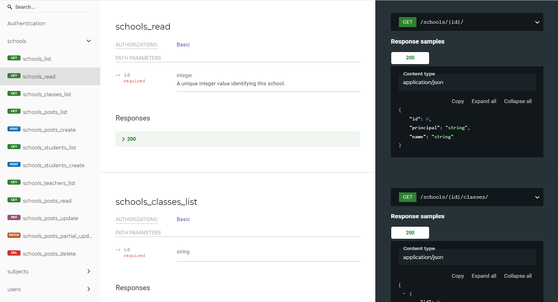 GitHub - RoofBite/School_grades_DRF: School grades management system with a possibility of ...