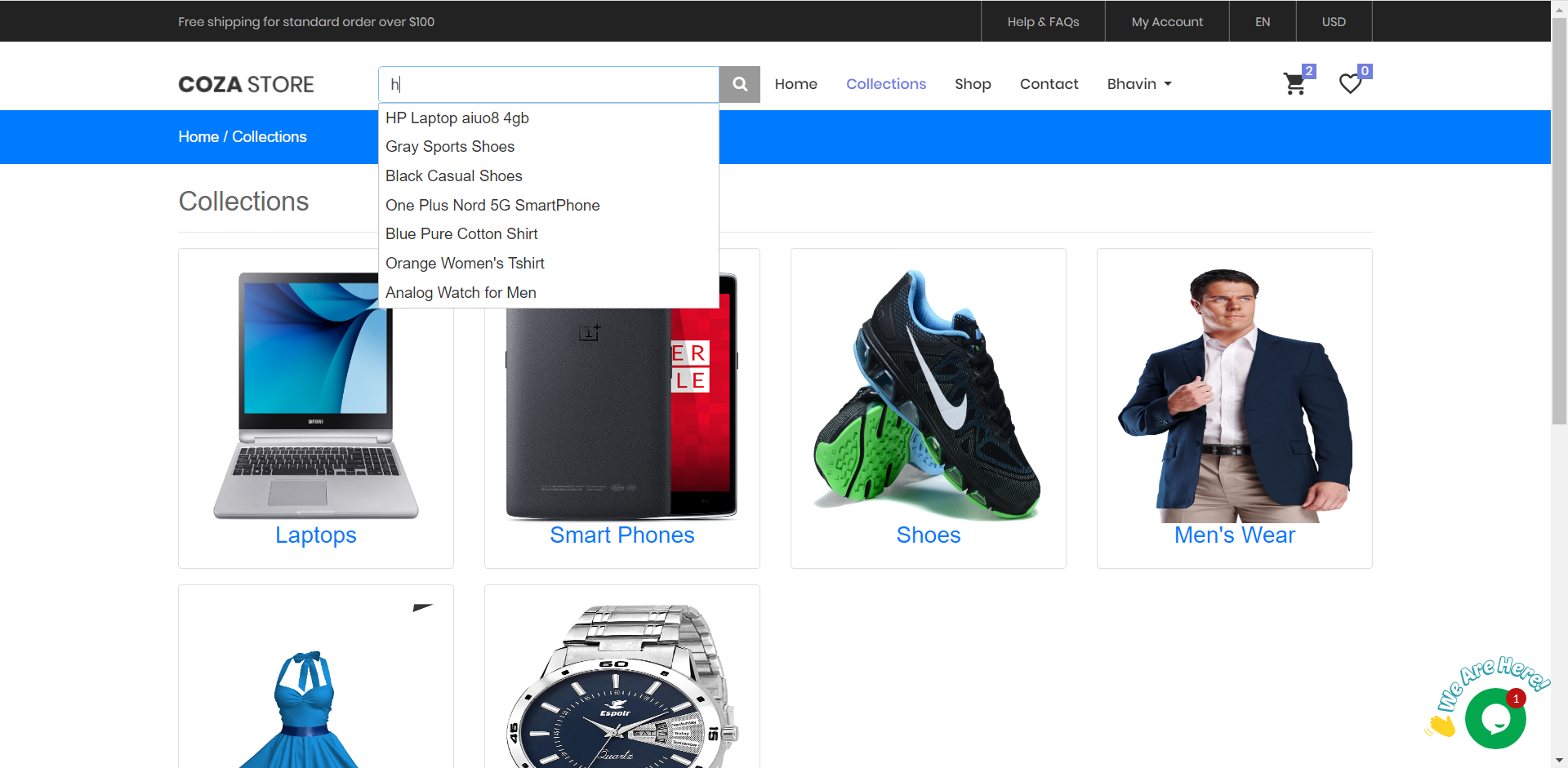 GitHub - BhavinShiyaniya/CozaStore-ecommerce: Caza Store is an e-commerce website made in python ...