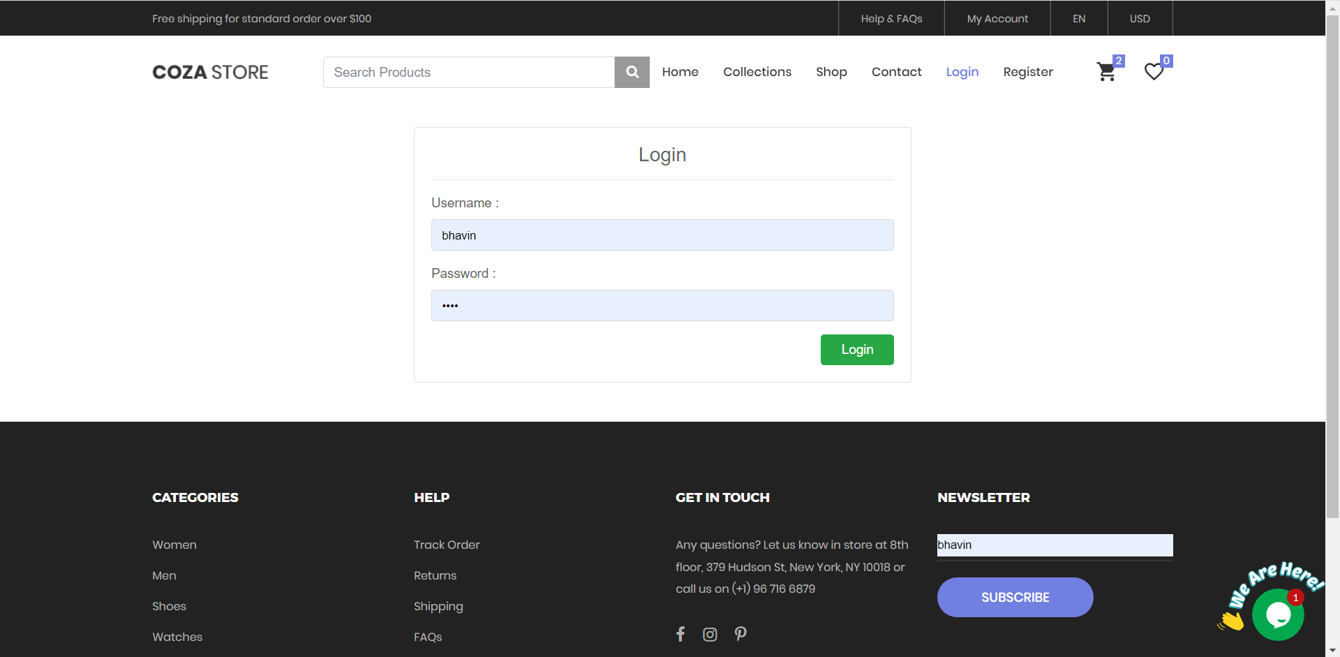 GitHub - BhavinShiyaniya/CozaStore-ecommerce: Caza Store is an e ...