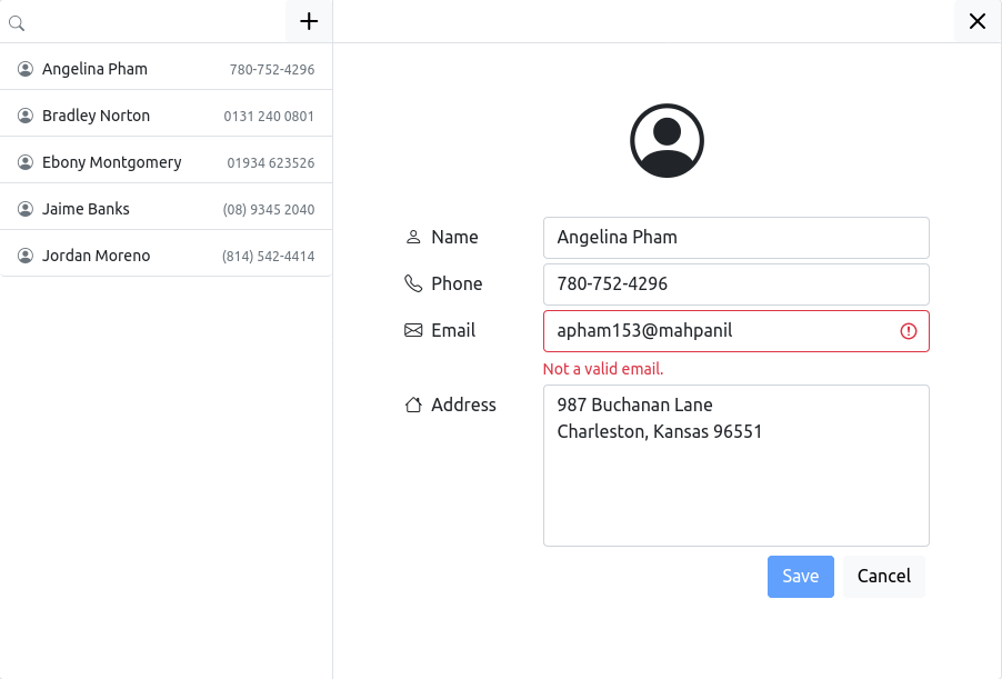 GitHub - ShawTim/react-electron-example: A Simple Secure Contact Manager to demotrate an ...