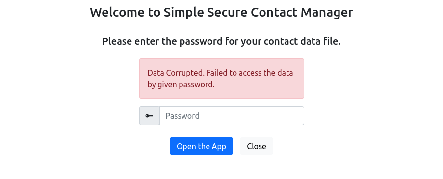 GitHub - ShawTim/react-electron-example: A Simple Secure Contact Manager to demotrate an ...