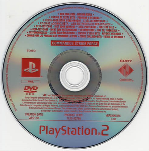 TLES-52768 Commandos Strike Force · Issue #343 · xlenore/ps2-covers · GitHub