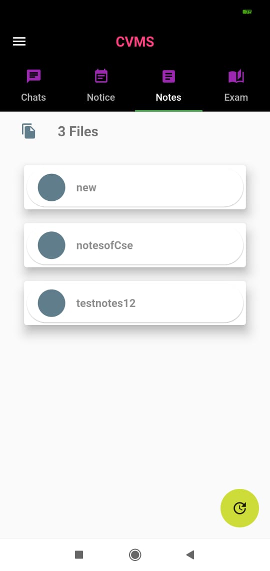 GitHub - ajayyennawar/college_virtual_system: A flutter application which includes chat screen ...