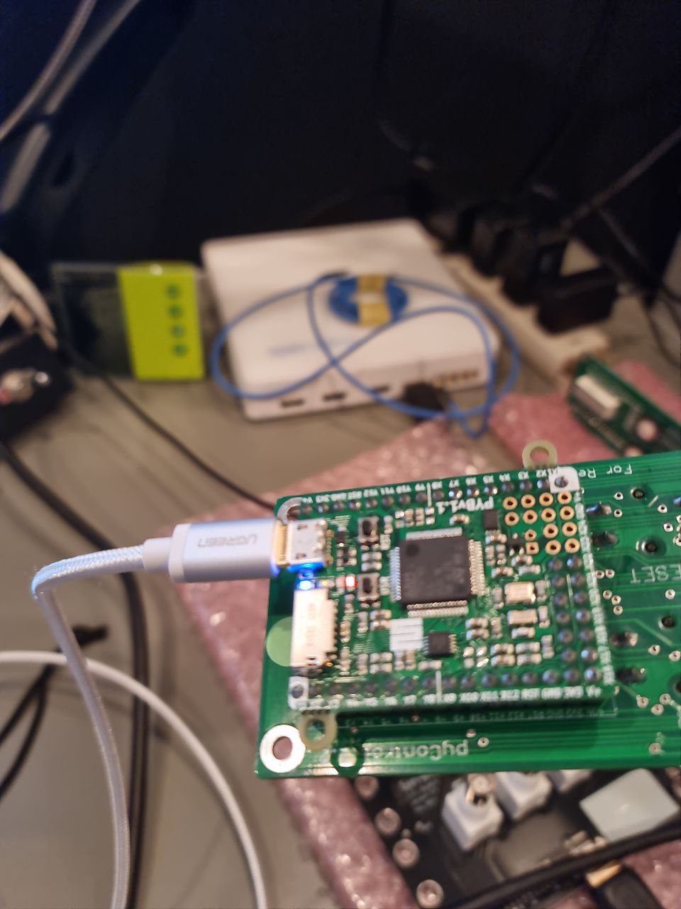 Pyboard V11 Stuck And Not Recognized · Micropython · Discussion 9175 · Github 