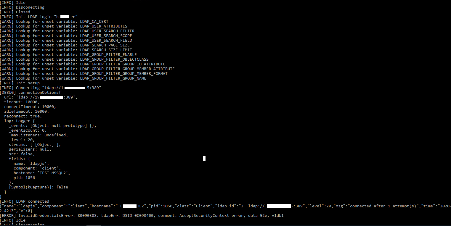 LDAP MS ActiveDirectory with wekan_start.bat on WindowsServer · Issue #3292 · wekan/wekan · GitHub