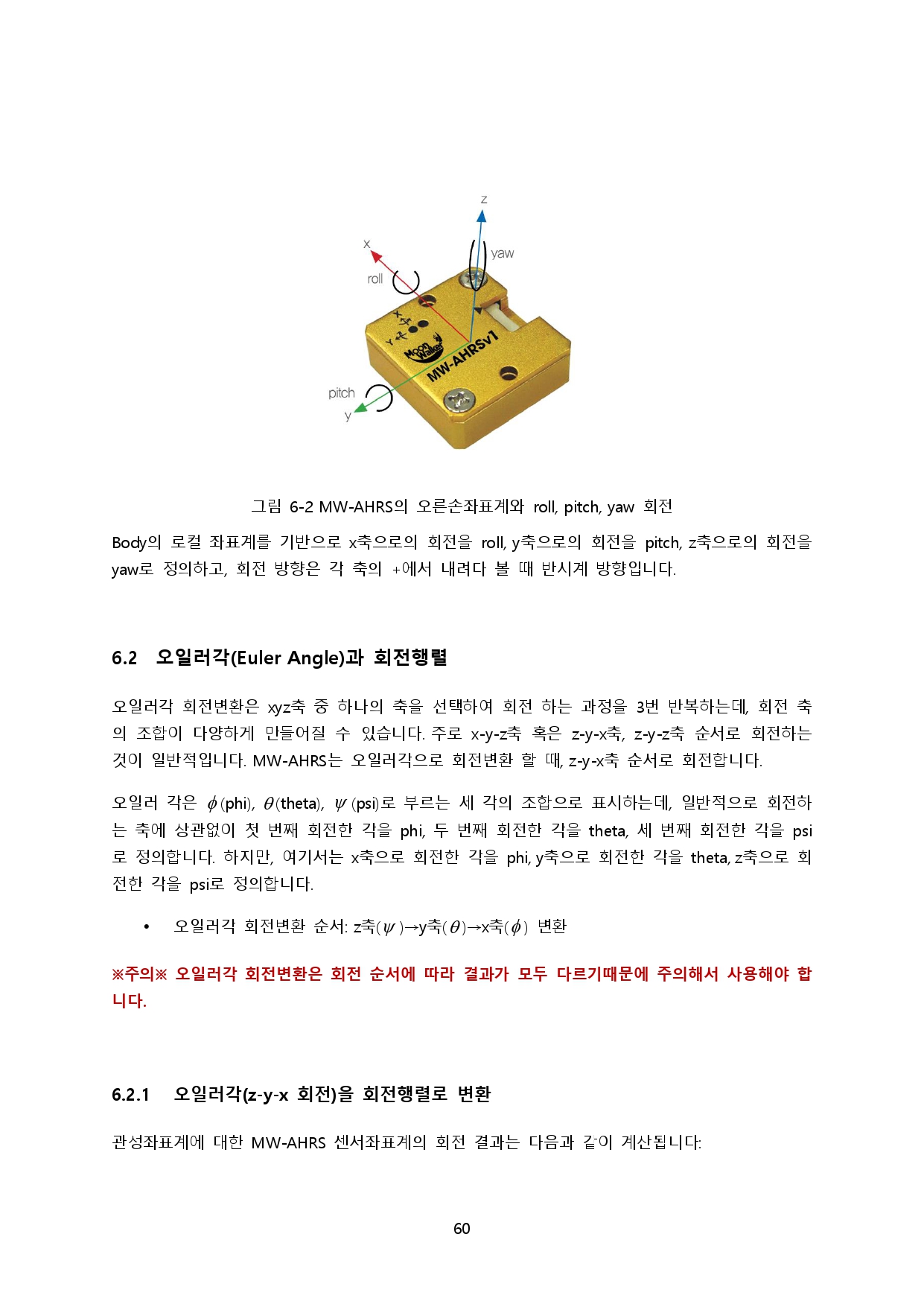 GitHub - ntrexlab/MW_AHRS_Manual