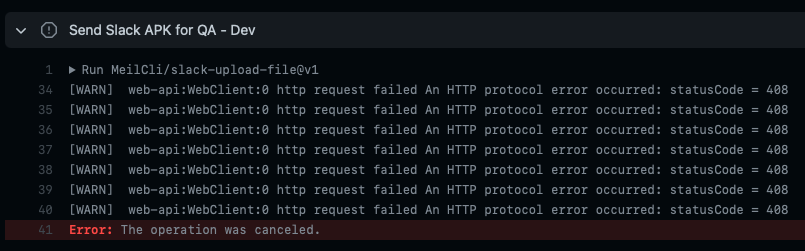 http request failed An HTTP protocol error occurred: statusCode = 408 · Issue #362 · MeilCli ...