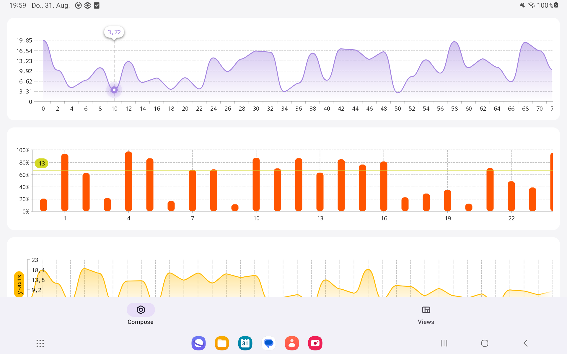Blank space above and below the chart · Issue #380 · patrykandpatrick/vico · GitHub
