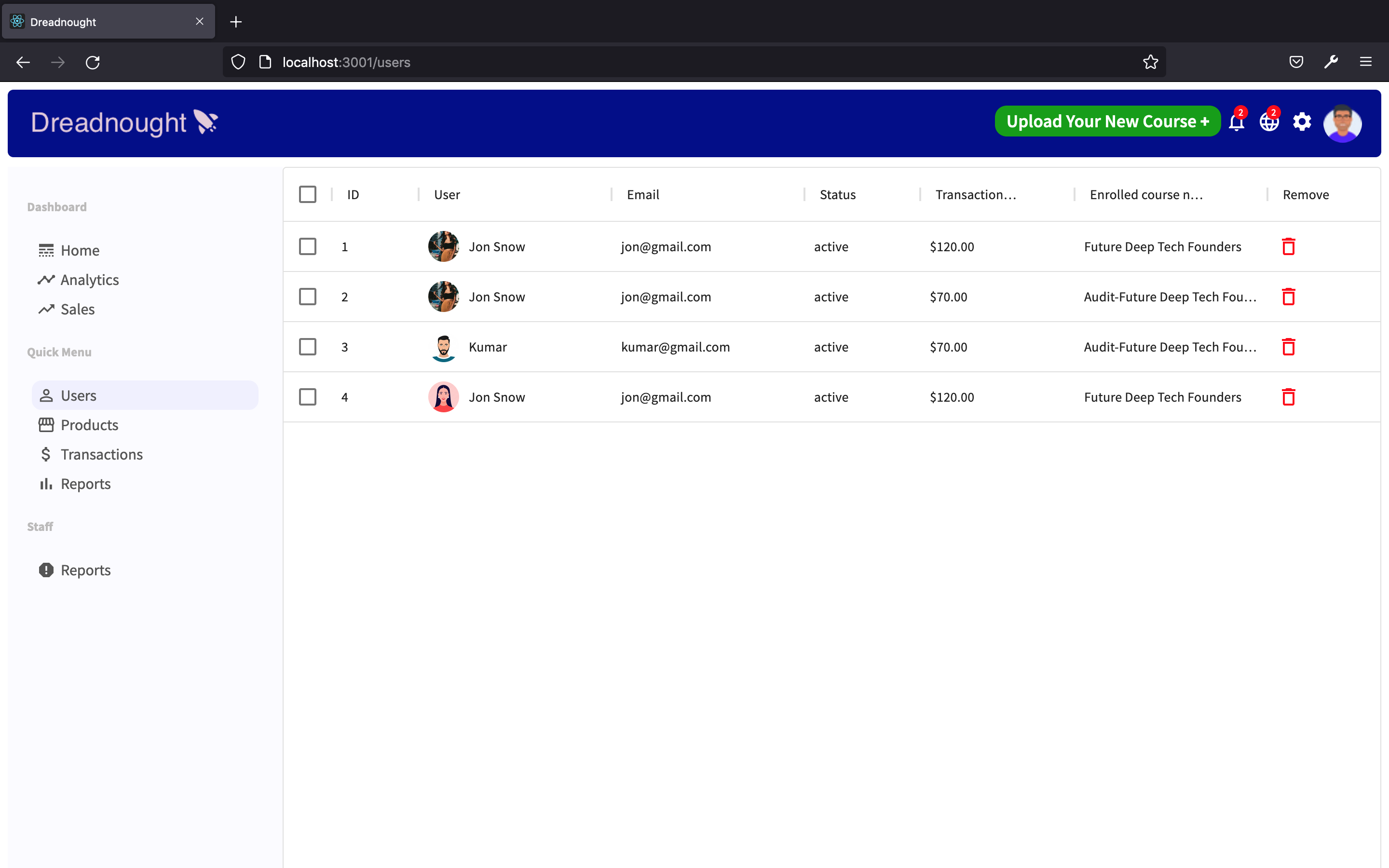 GitHub - asjadh-wazeer/dashboard-for-dreadnough-web-app
