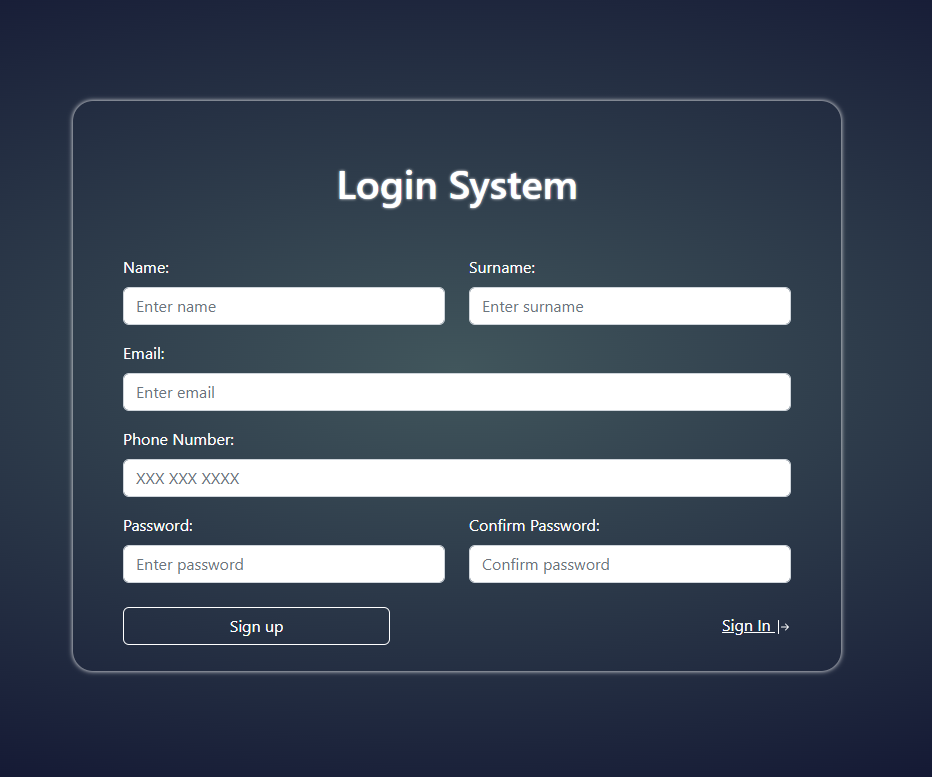 GitHub - nousra0/Login-system