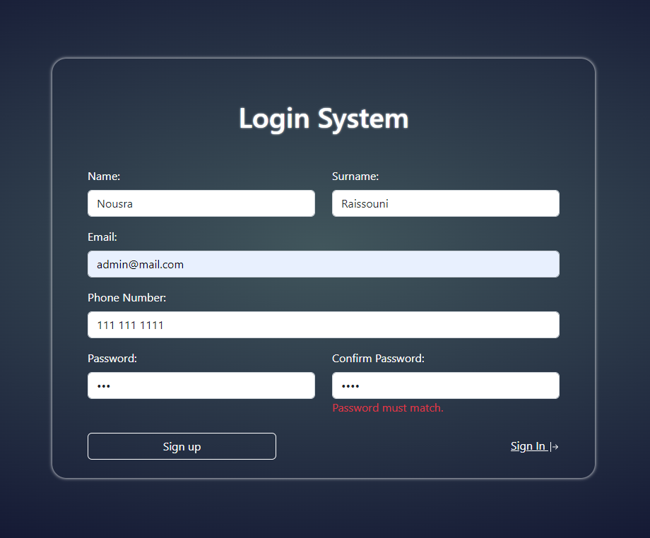 GitHub - nousra0/Login-system