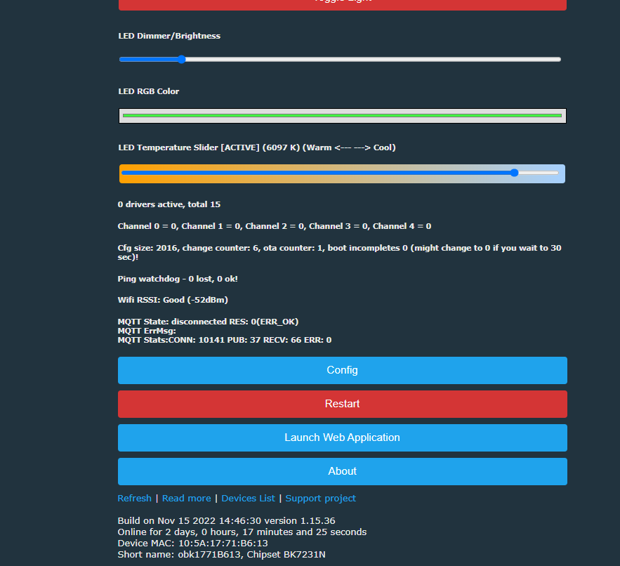 Death on N: WARN: TCPIP mutex is locked · Issue #476 · openshwprojects/OpenBK7231T_App · GitHub