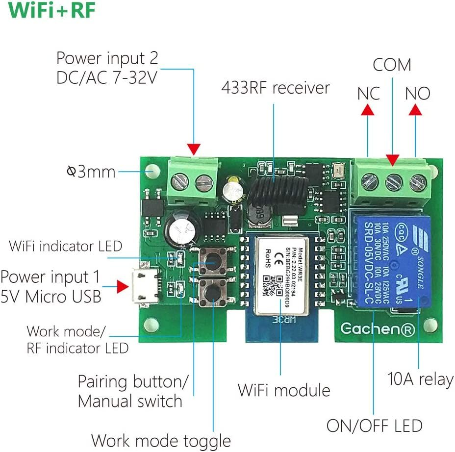 CB3S single switch module with RF with amazon link · Issue #243 · tuya ...