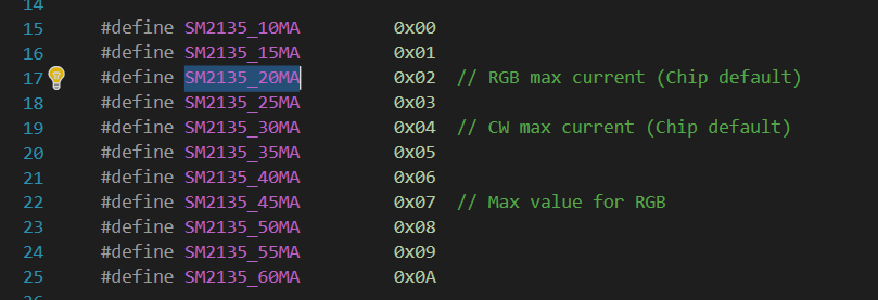 `SM2135_Current` doesn't work properly. · Issue #729 · openshwprojects/OpenBK7231T_App · GitHub
