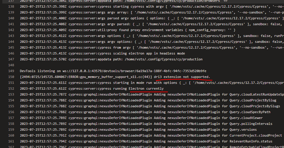 ERROR:gpu_memory_buffer_support_x11 on GitHub Ubuntu · Issue #25357 · cypress-io/cypress · GitHub