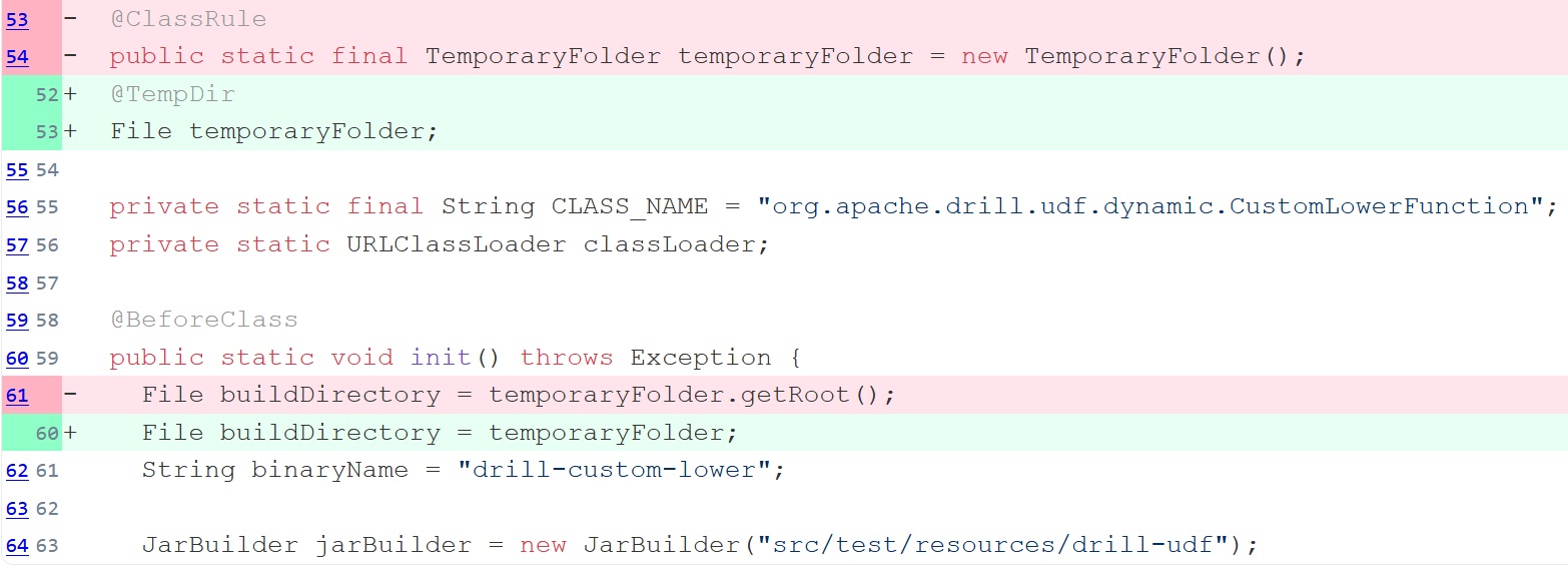 TemporaryFolderToTempDir does not preserve field modifiers · Issue #143 · openrewrite/rewrite ...