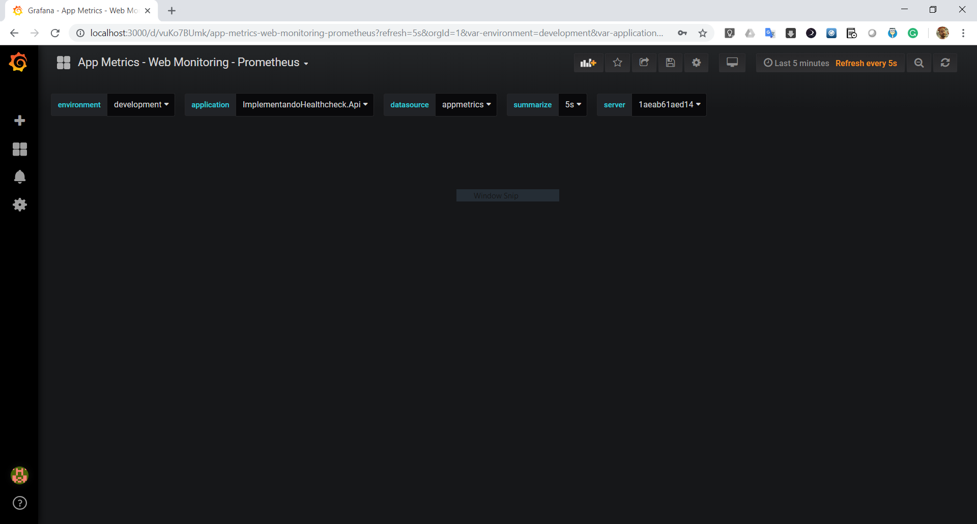 Grafana dashboard doesn't load panels and data · Issue #404 · AppMetrics/AppMetrics · GitHub