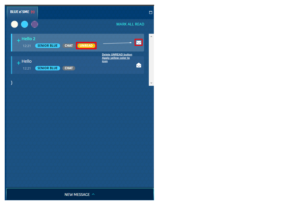 Read/Unread colors and buttons · Issue #1212 · serge-web/serge · GitHub