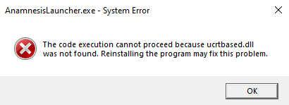 Code execution cannot proceed because .dll · Issue #395 · imchillin ...