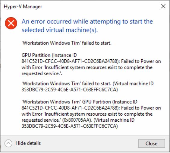 Insufficient system resources · Issue #3 · b1on1cdog/FastGPUP · GitHub