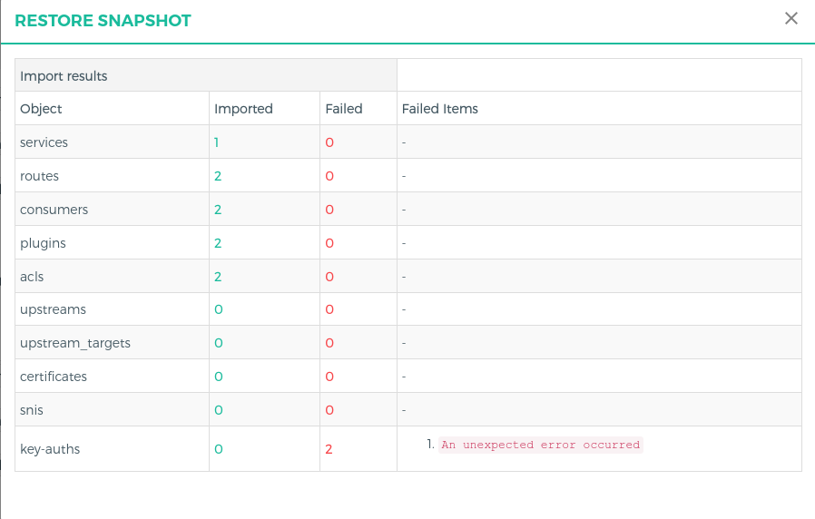 Problem Importing Key Auth From Snapshot · Issue 698 · Pantselkonga 2822