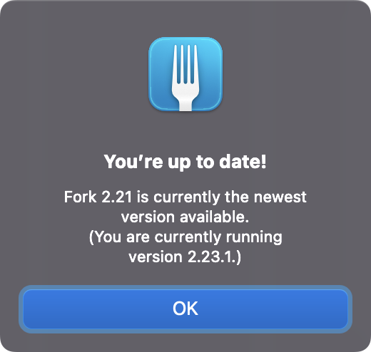 Fork 2 21 Is Currently The Newest Version Available · Issue 1729 · Fork Dev Tracker · Github