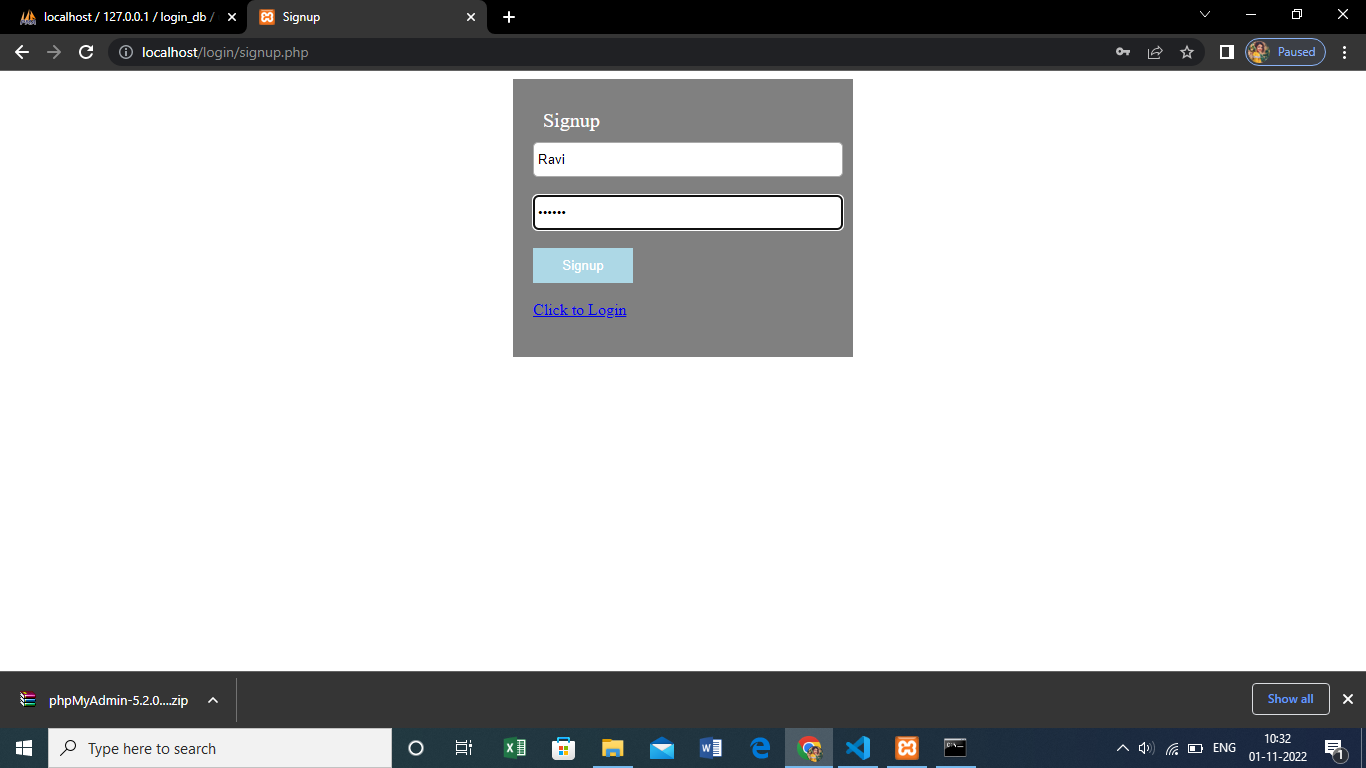 GitHub - SOUNDARYA-RK/loginPage