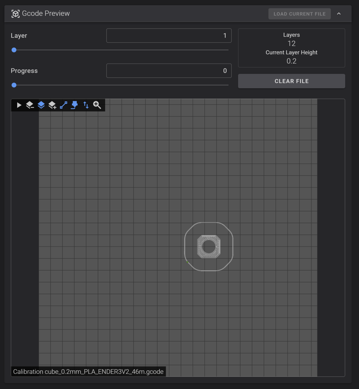 follow progress on gcode preview be displayed on header bar · Issue #926 · fluidd-core/fluidd ...
