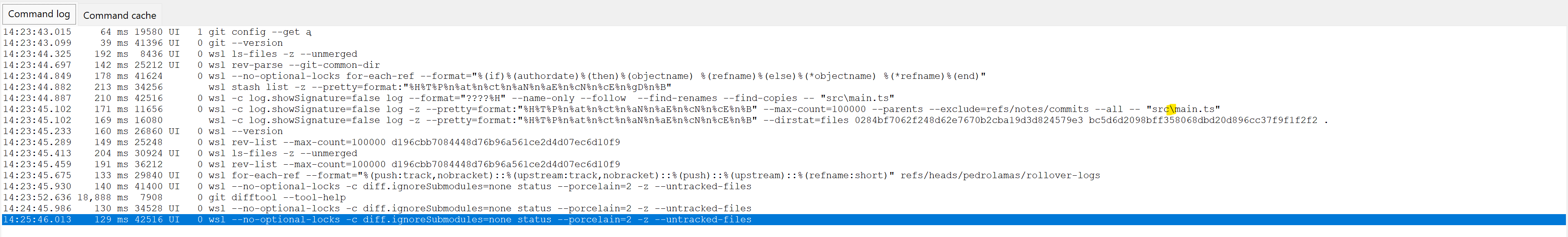 File History of repo root items in \\wsl$ works, but fails for non-root items · Issue #10479 ...