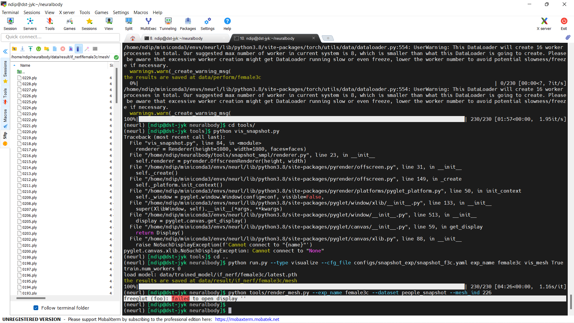 Displaying outputs as per paper/repo [ISSUE] · Issue #124 · zju3dv ...