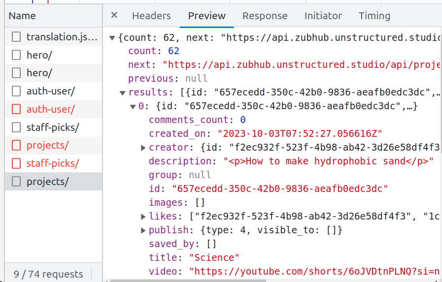 Number of comments is not displayed on projects in "Featured Projects" section · Issue #670 ...
