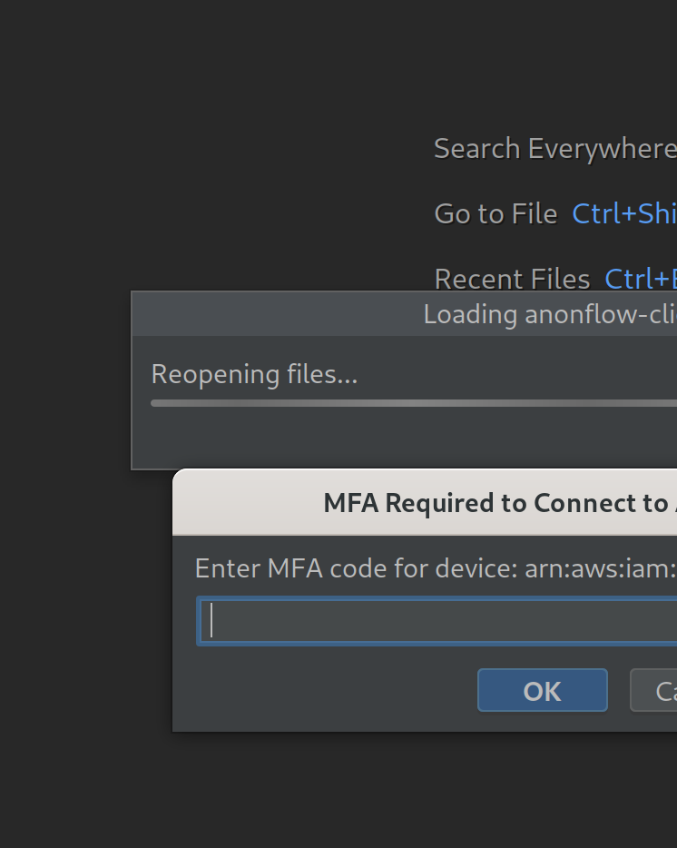 Plugin can block IDE at project load with MFA modal · Issue #2428 · aws/aws-toolkit-jetbrains ...